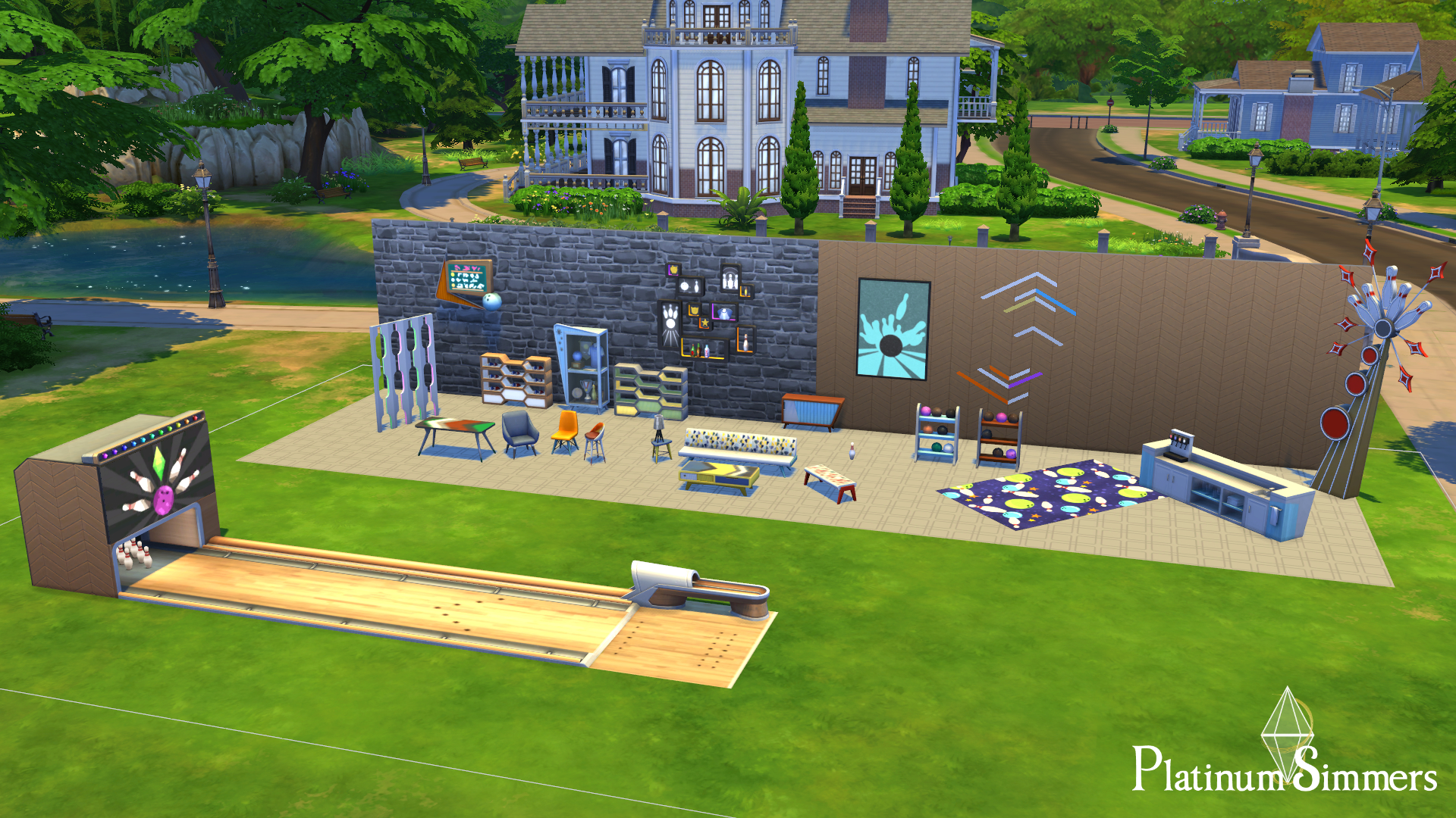 Review: The Sims 4 Bowling Night stuff – Platinum Simmers
