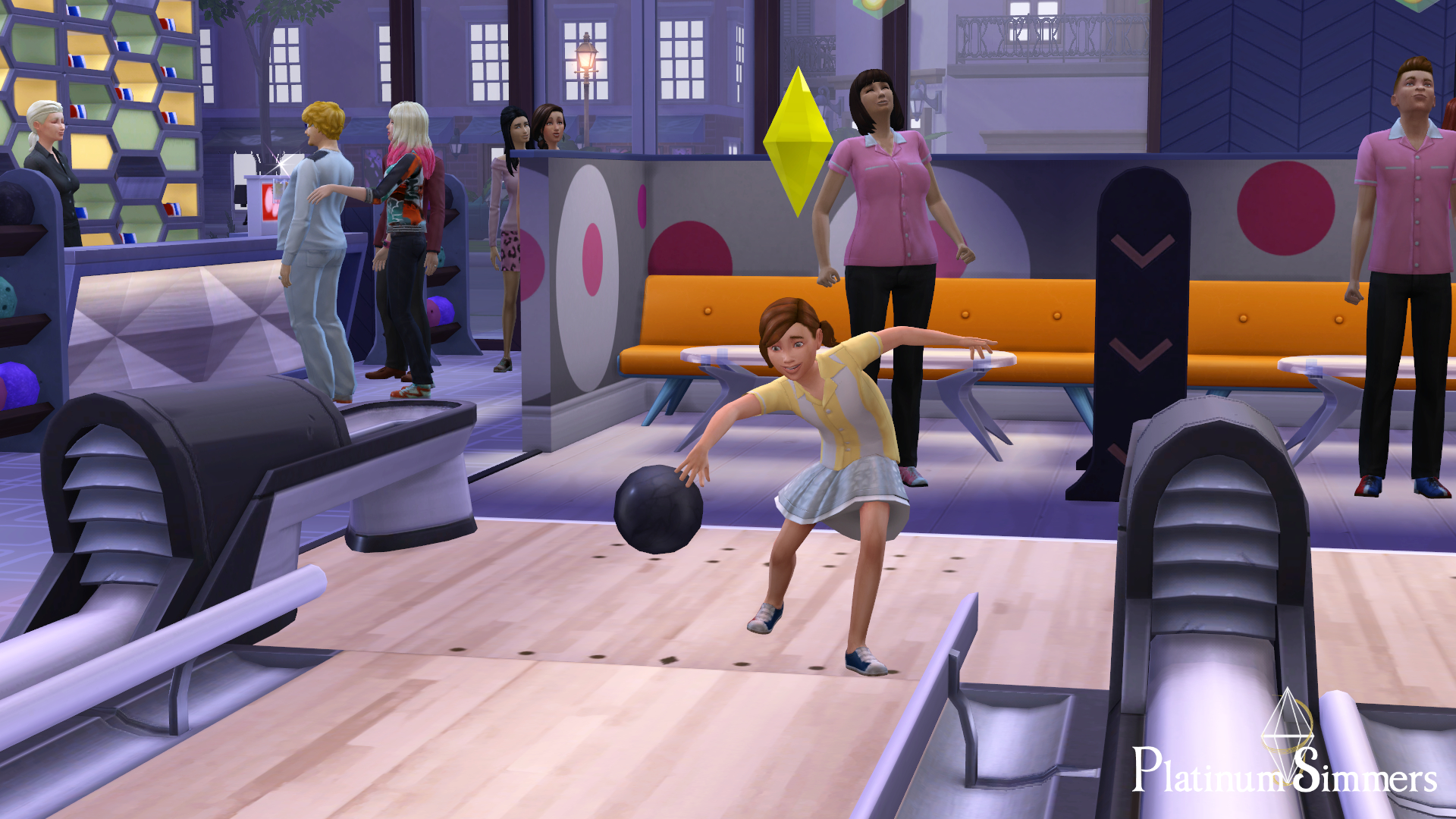 Review: The Sims 4 Bowling Night stuff – Platinum Simmers